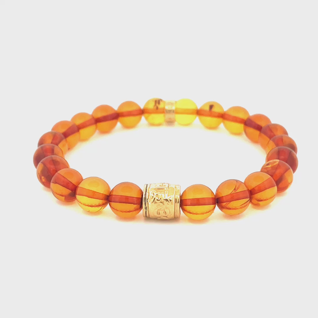 Amber - Gemstone bracelet – My Guru Stone