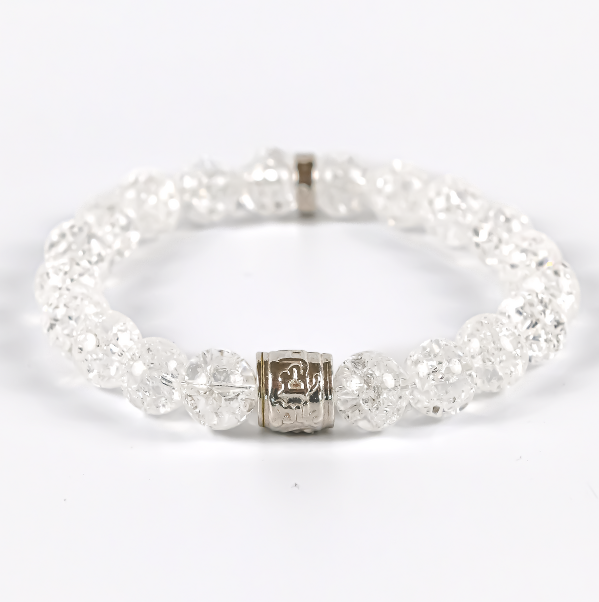 Cracked Quartz - Gemstone bracelet – My Guru Stone