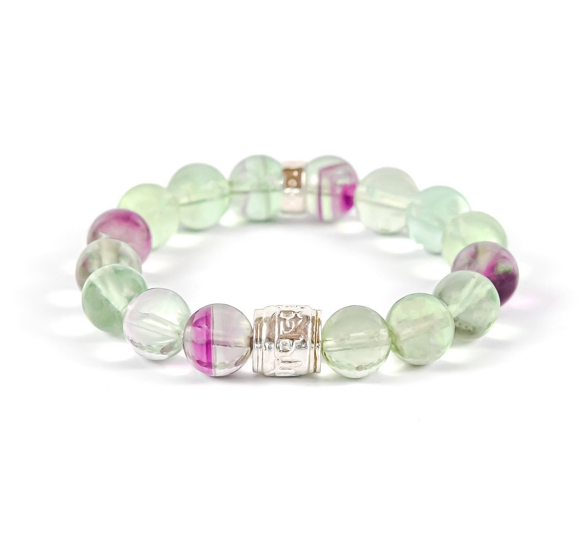 Fluorite - Gemstone bracelet – My Guru Stone