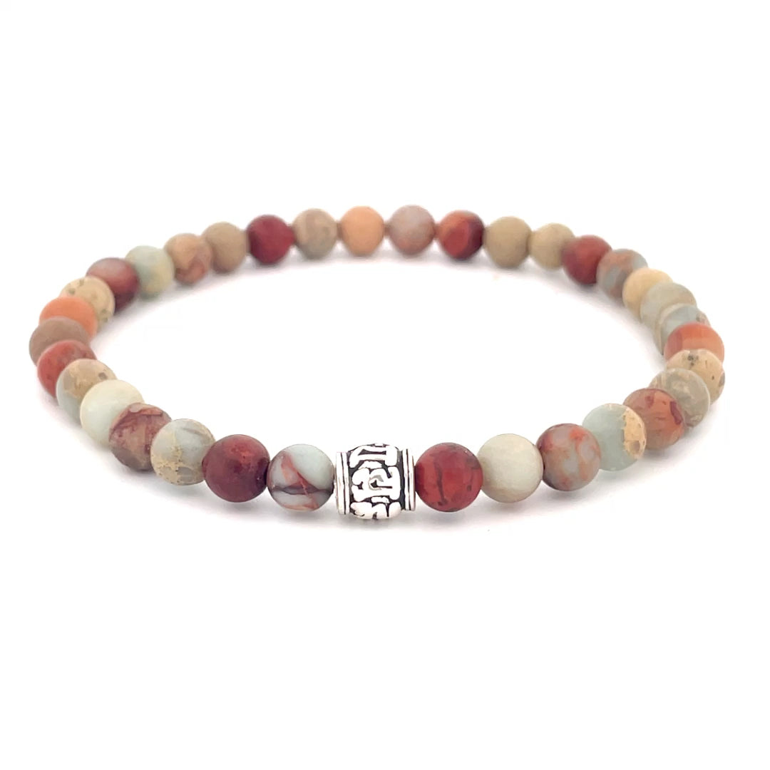 Aqua Terra Jasper - Gemstone bracelet – My Guru Stone