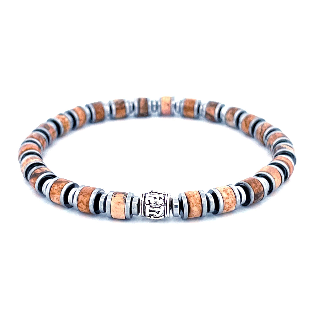 Brown Jasper - Gemstone bracelet – My Guru Stone