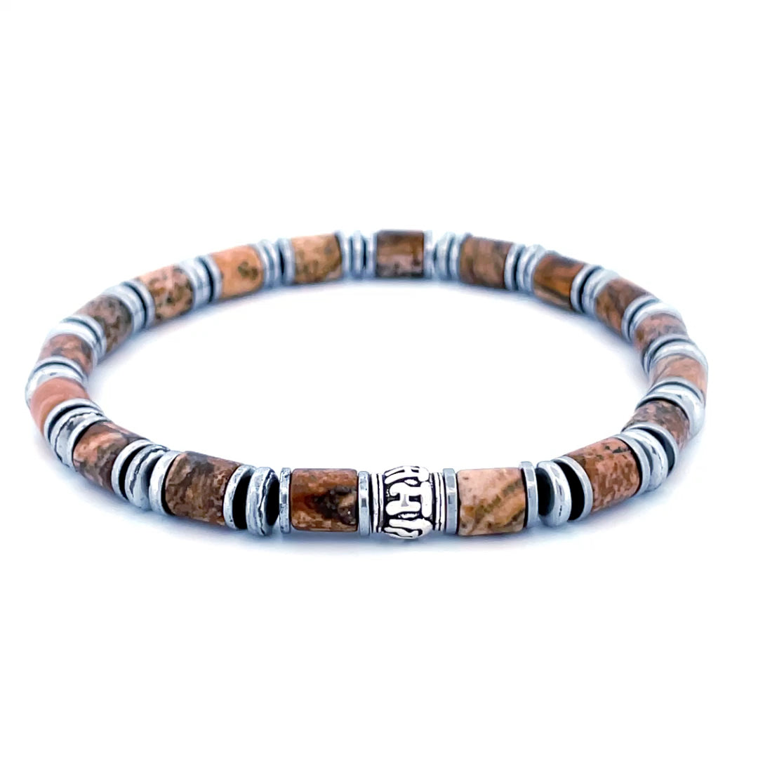 Brown Jasper - Gemstone bracelet – My Guru Stone